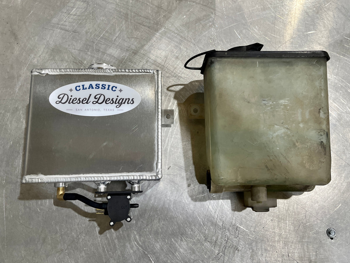 6.9/7.3 IDI Aluminum Windshield Washer Reservoir – Classic Diesel Designs