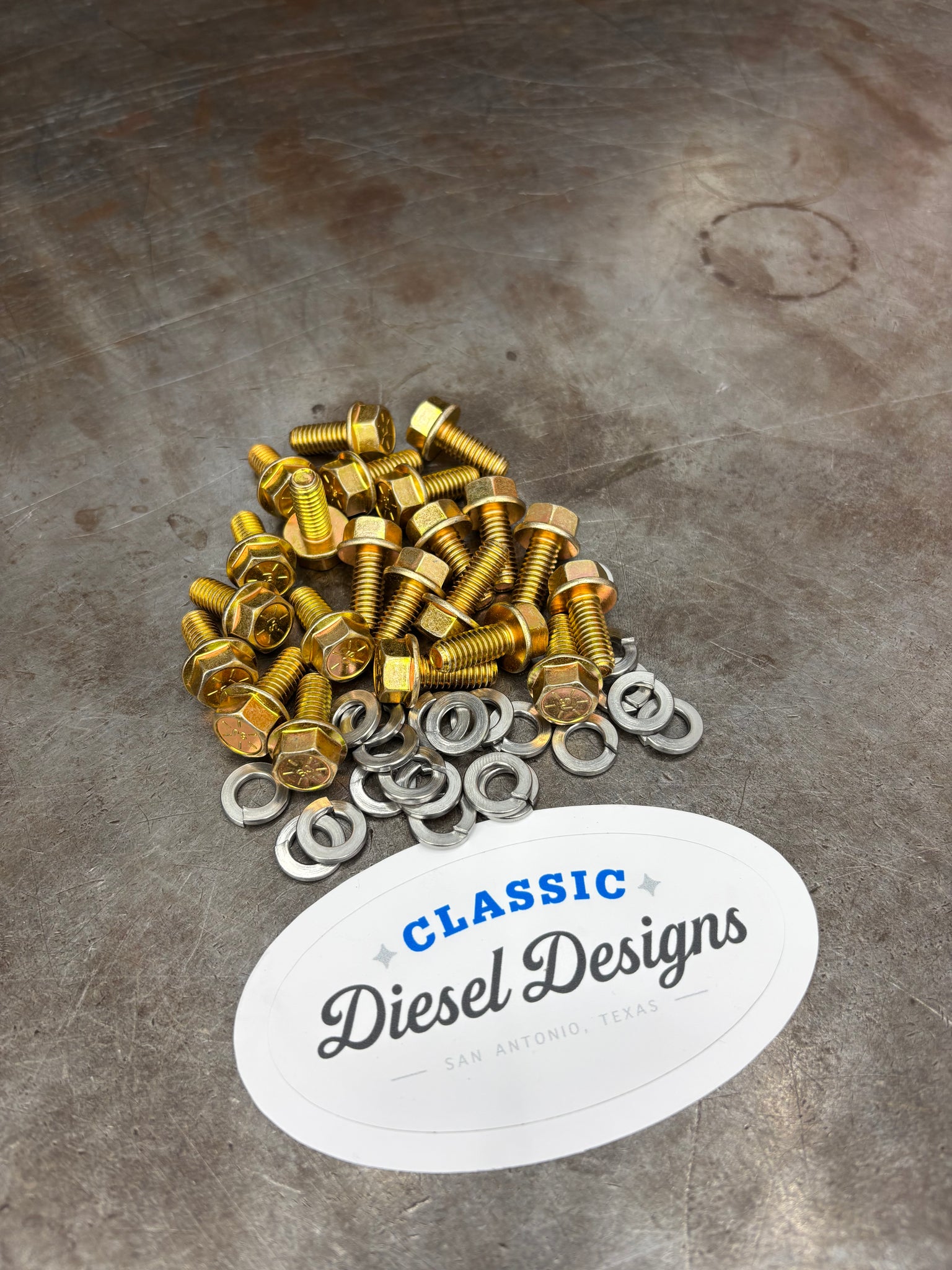 CDD 6.9/7.3 IDI Oil Pan Hardware Kit – Classic Diesel Designs